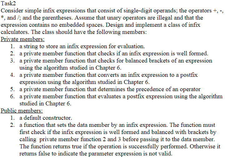 Solved Task1 - Exercises Given the following expressions, - | Chegg.com