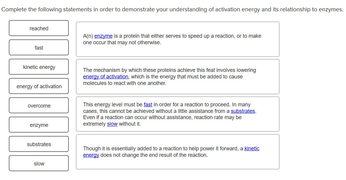 Solved A chemical reaction catalyzed by an enzyme is at | Chegg.com