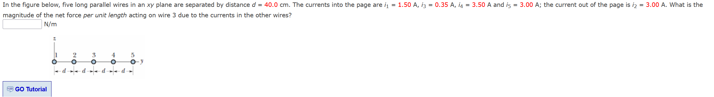 Solved maanitude of the net force per unit length acting on | Chegg.com