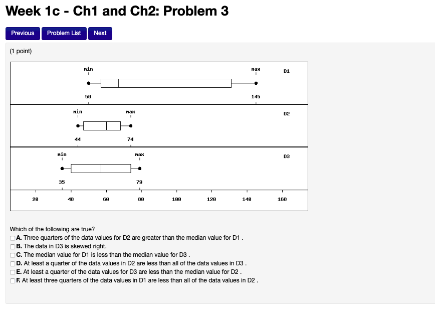 Solved Week 1c - Ch1 and Ch2: Problem 3 Previous Problem | Chegg.com