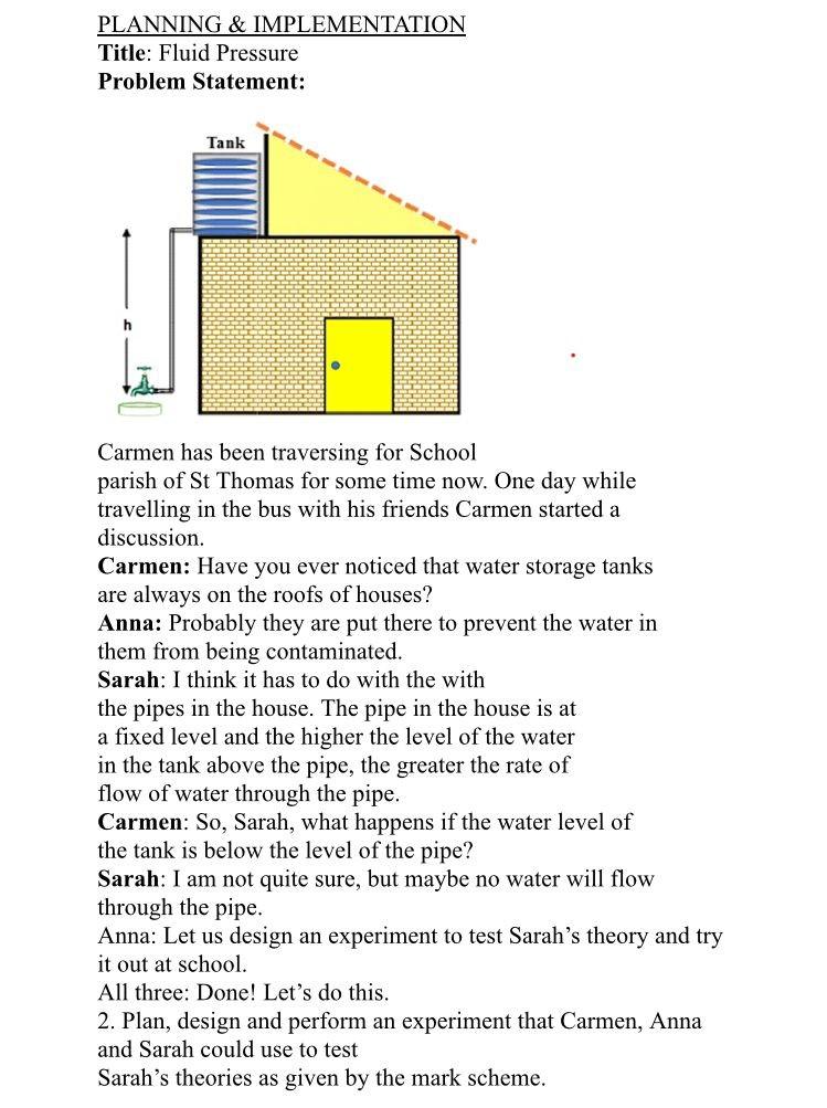 Solved Experiment/Lab Format PART I- PROPOSAL Observation: | Chegg.com