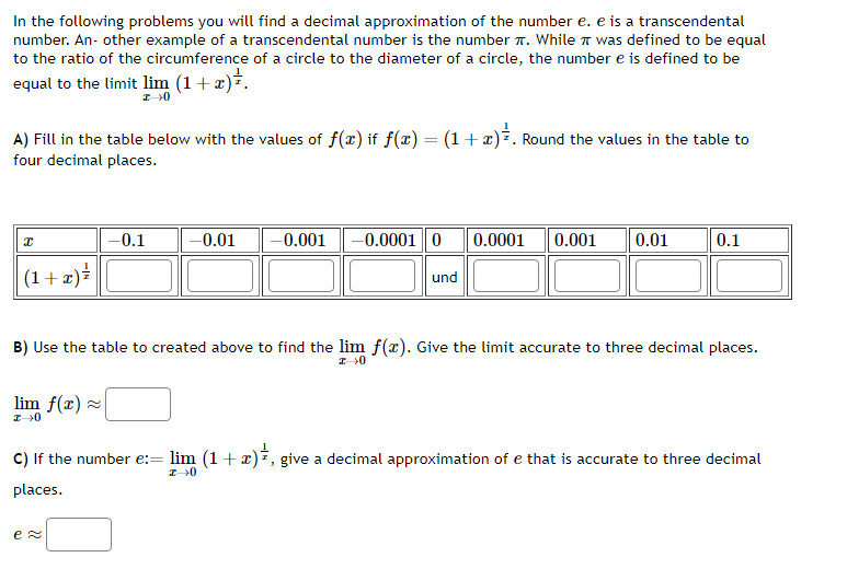 Solved In the following problems you will find a decimal | Chegg.com