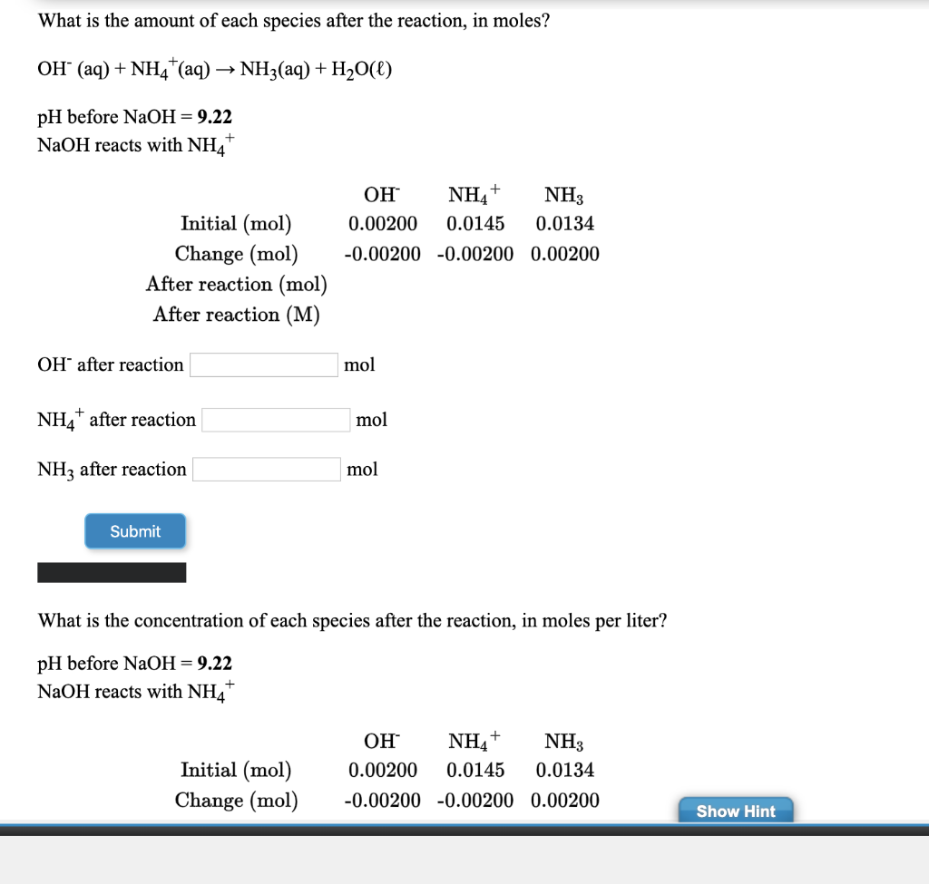 Solved TUTOR Buffer Solutions: Addition of Reagents Step 1 | Chegg.com