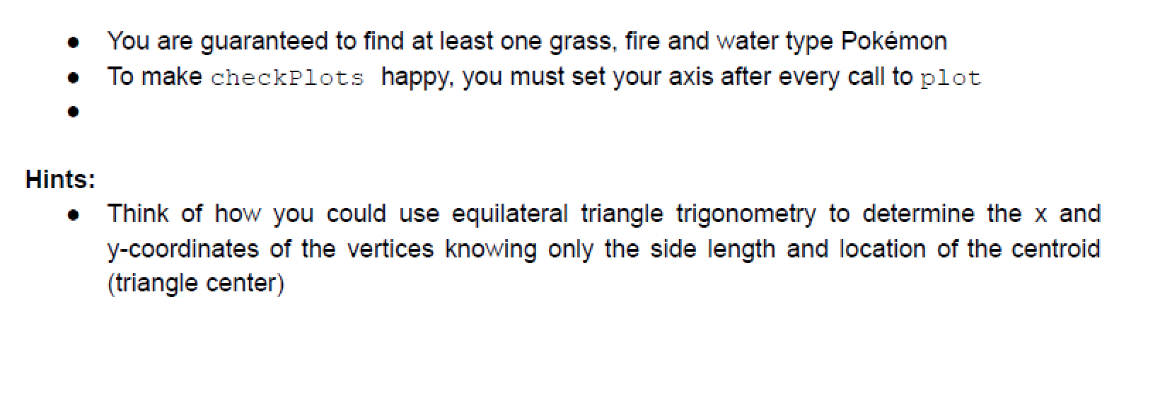 Solved Function Name: pokemonRanger Inputs: 1. (char) File | Chegg.com