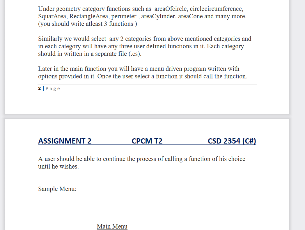 Solved Grading Rubrics Variable naming, indentation Use | Chegg.com