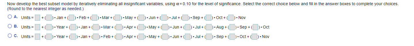 Solved Develop a multiple regression model with categorical | Chegg.com