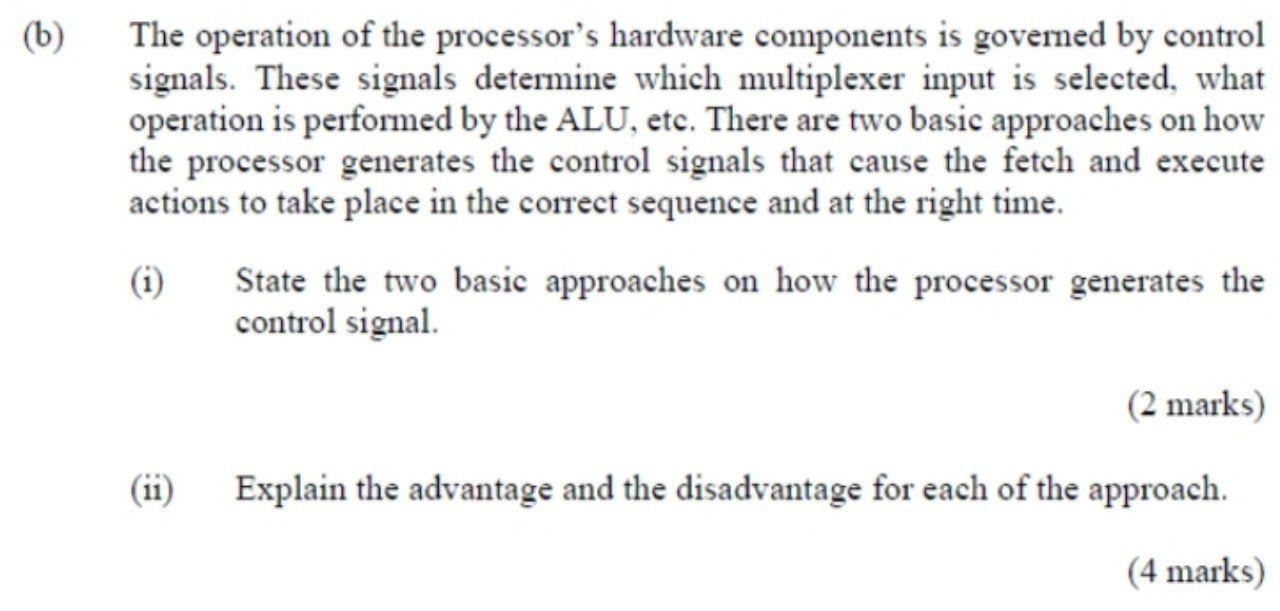 Solved Figure Q41 shows the Instruction Cycle State Diagram. | Chegg.com
