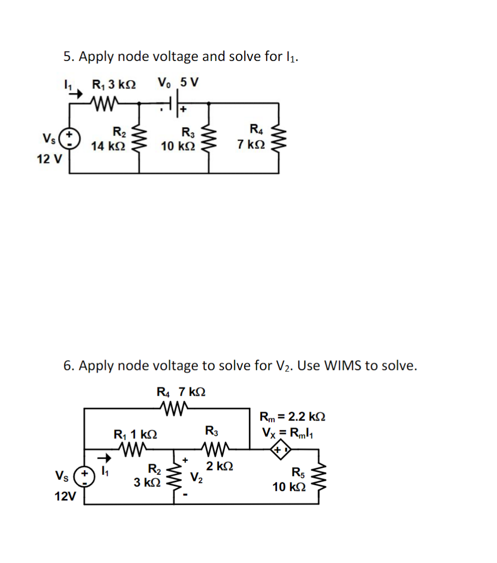 Solved Node Voltage Method Plus(+) 1. Identify (label) all | Chegg.com