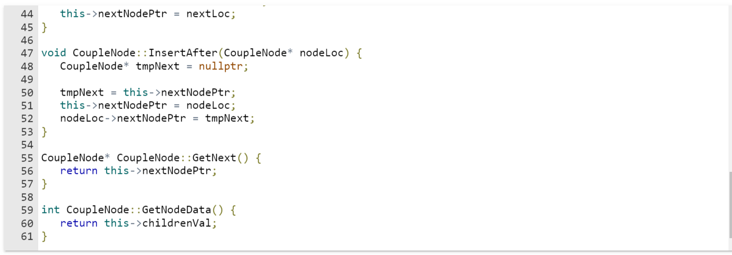 Solved Multiple integers are read and inserted into a linked | Chegg.com