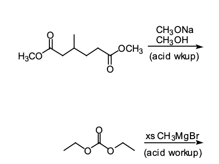 Solved (CH3)2 Culi (acid workup) CH3MgBr THF (acid workup) | Chegg.com