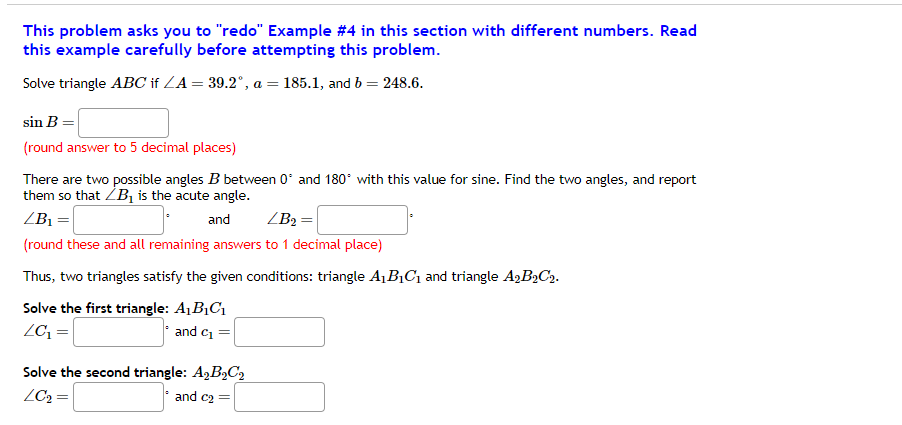 Solved This problem asks you to "redo" Example \#4 in this | Chegg.com