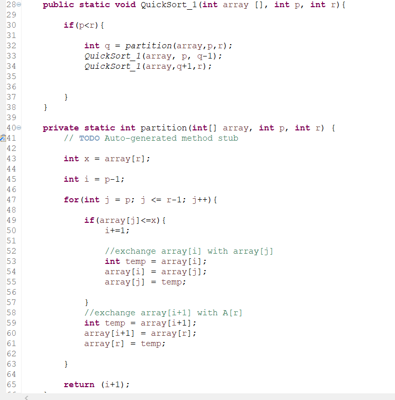 Modify The Following Quicksort Algorithm The New 