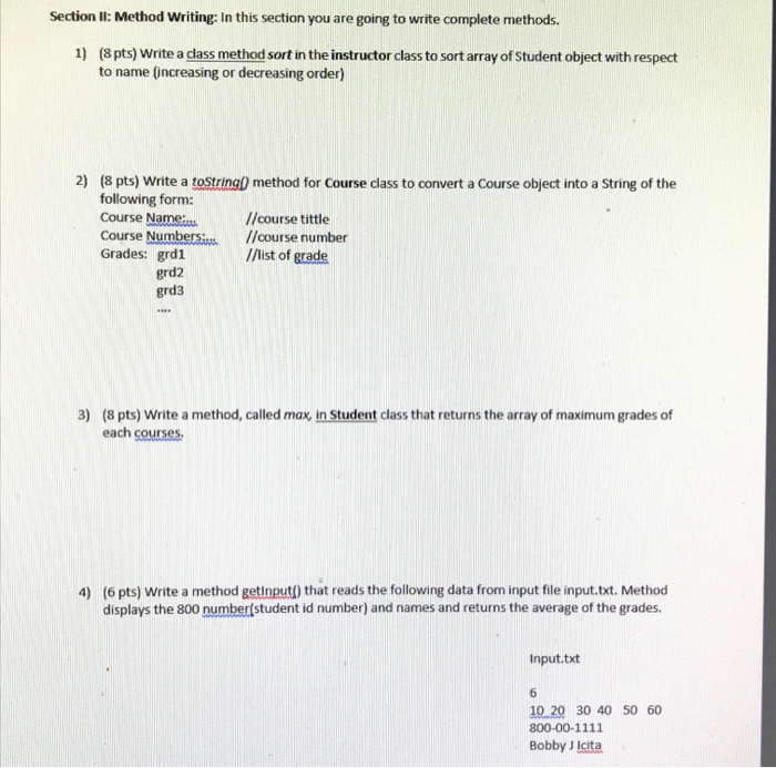 Solved The language is java. Please create a simple code | Chegg.com