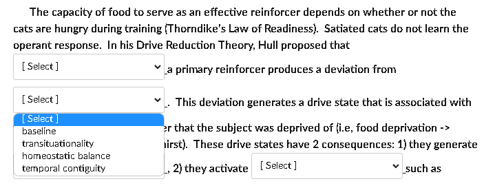 Solved Fill in the blanks with options from the dropdown | Chegg.com