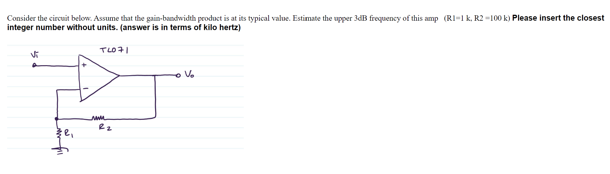 Solved Consider the circuit below. Assume that the | Chegg.com