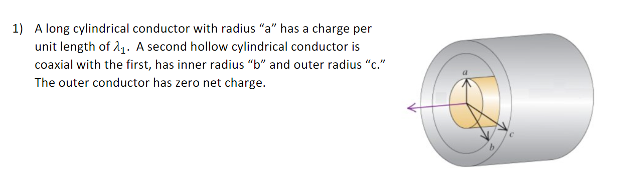 Solved For each charge configuration: a) Choose an | Chegg.com
