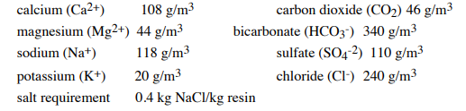 Solved A local city is thinking of augmenting their water | Chegg.com