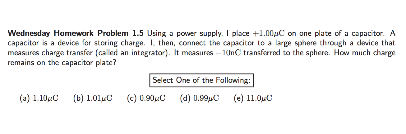 Solved Wednesday Homework Problem 1.6 A patch of positive | Chegg.com
