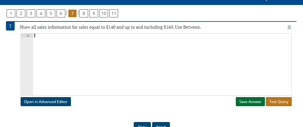 Solved For each information request below, formulate a | Chegg.com