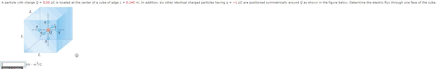 Solved L q1˙ L L (i) kN⋅m2/C | Chegg.com
