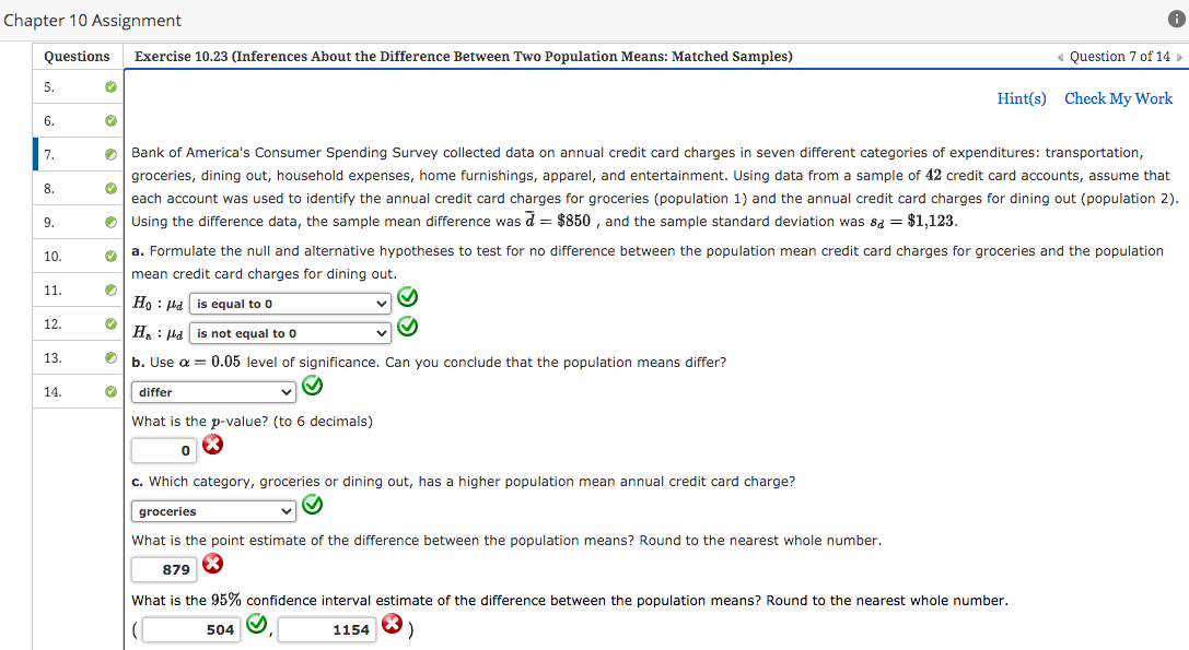 Solved Chapter 10 Assignment Questions Exercise 10.23 | Chegg.com
