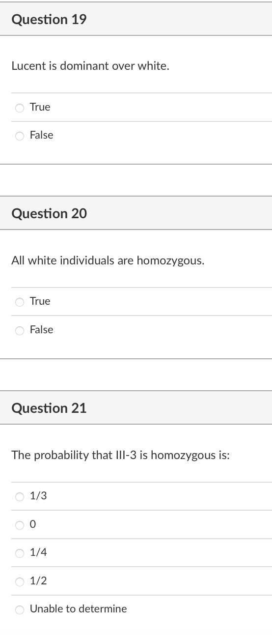Solved Questions 19-23] There is a species of treeshrew, | Chegg.com
