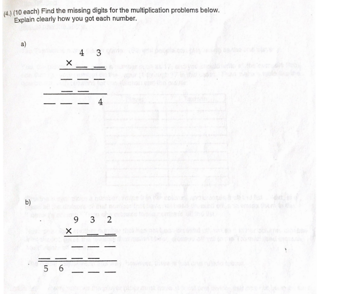 Solved . Once we learn the meaning of multiplication, then | Chegg.com