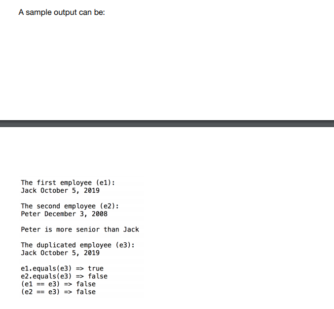 Solved Question 2: Create Simple Classes You are asked to | Chegg.com