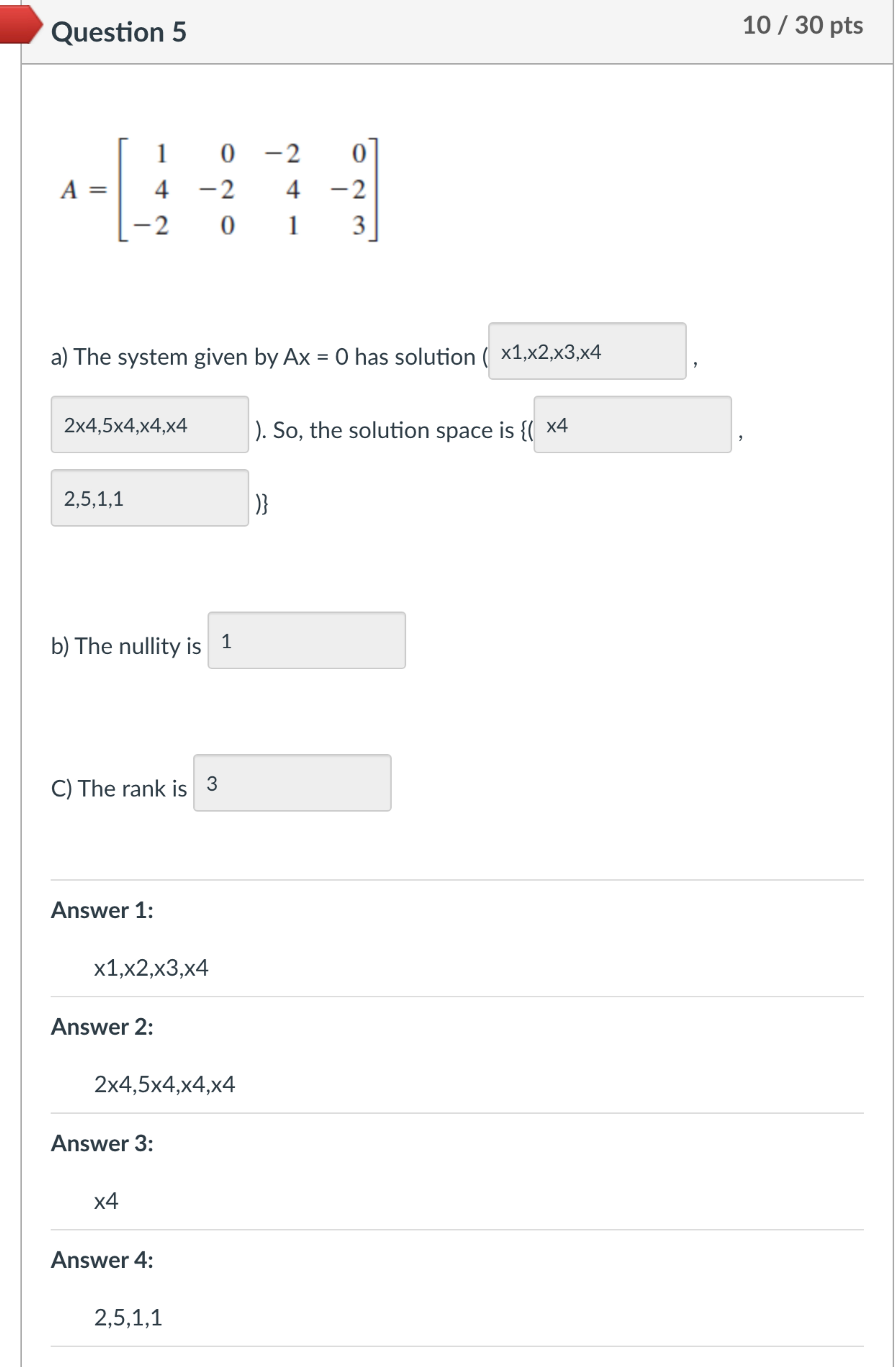 Solved What goes into the boxes for question a??? ﻿Question | Chegg.com