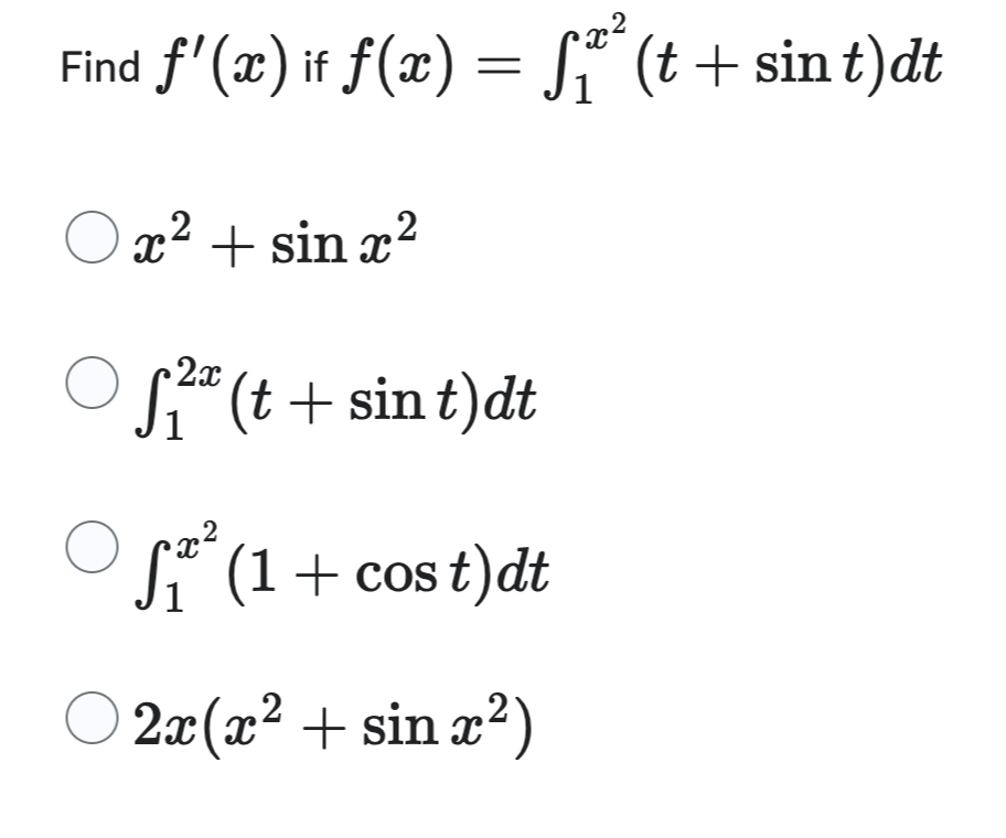 Solved Find f′(x) if | Chegg.com