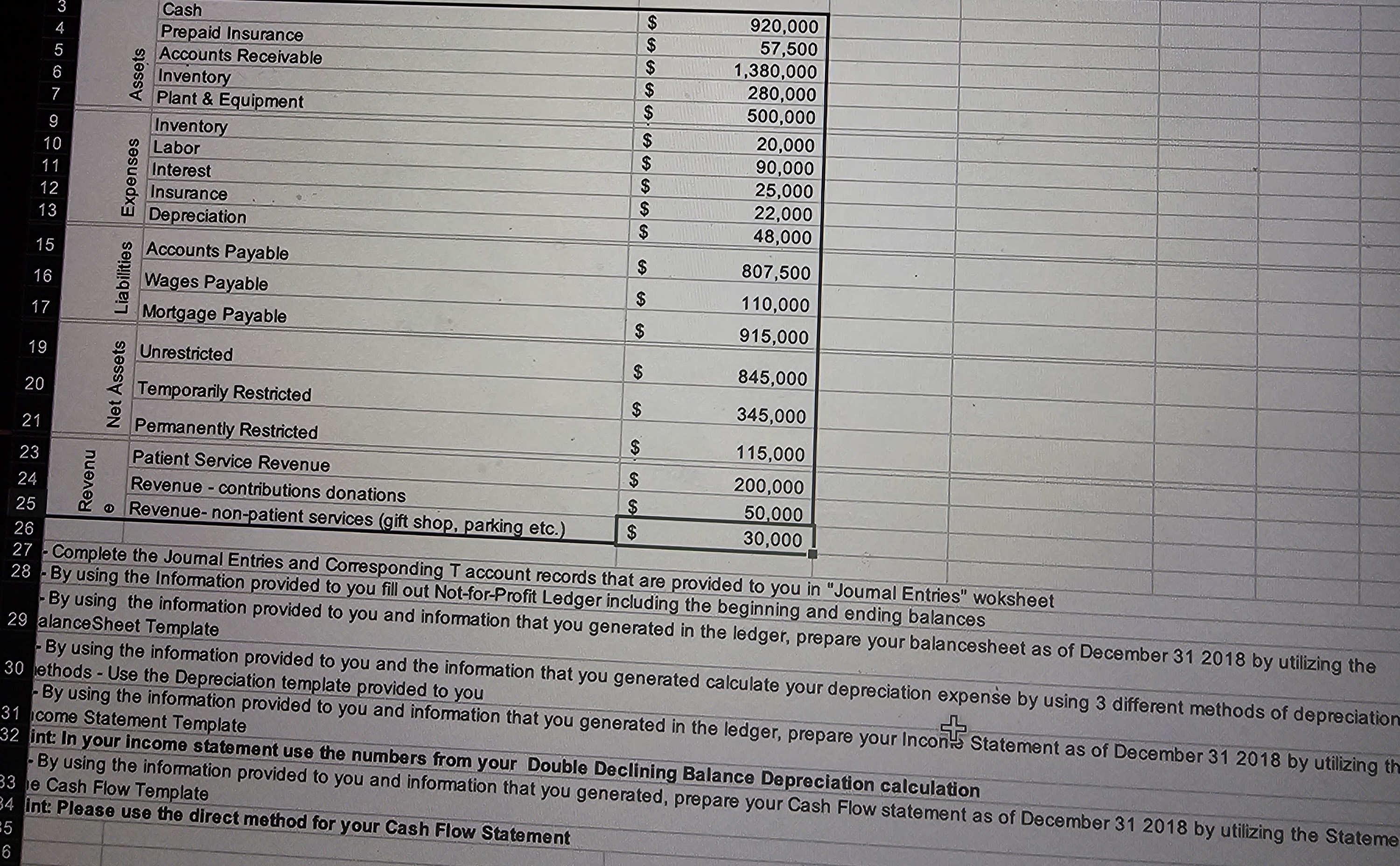 - By using the Information provided to you fill out I | Chegg.com