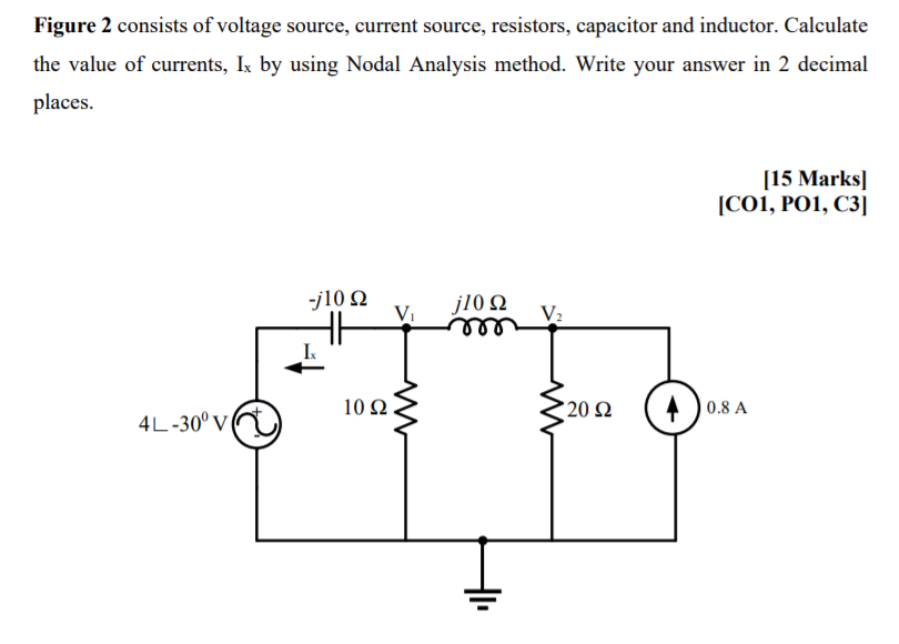 Solved Figure 2 consists of voltage source, current source, | Chegg.com