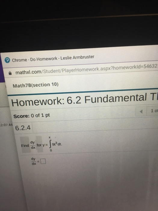 Solved Chrome - Do Homework - Leslie Armbruster | Chegg.com
