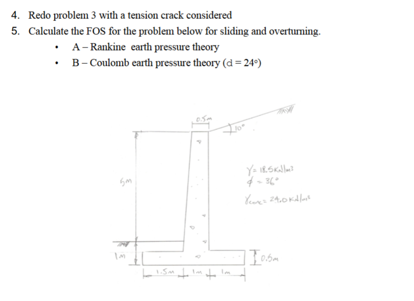 Solved 3. Compute the resultant lateral force for the | Chegg.com