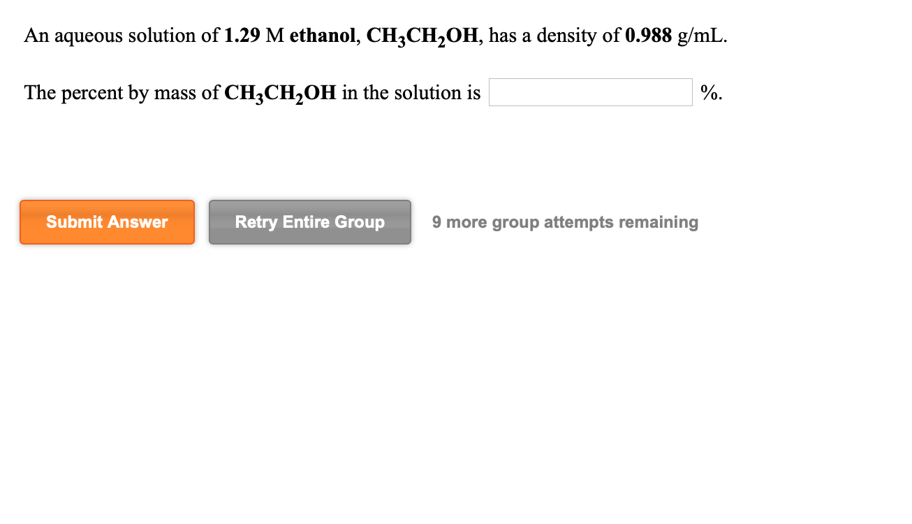 Solved An aqueous solution of 0.975 M hydrochloric acid, | Chegg.com