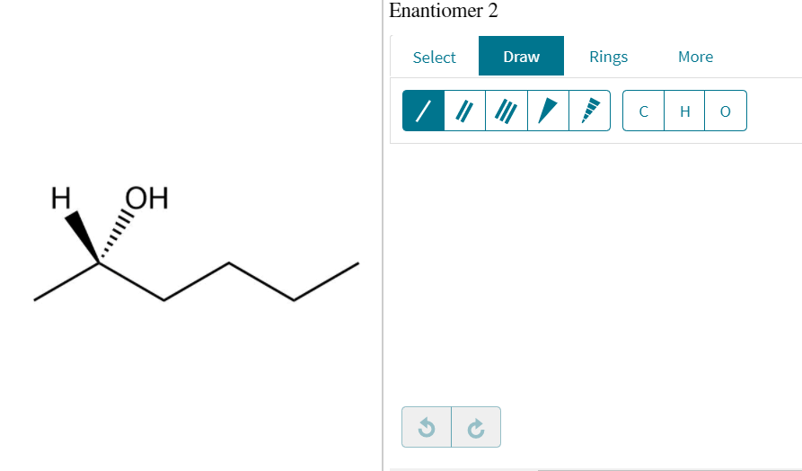 Solved Draw the enantiomer of each molecule. Enantiomer 1 | Chegg.com
