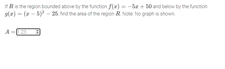 Solved If R ﻿is the region bounded above by the function | Chegg.com