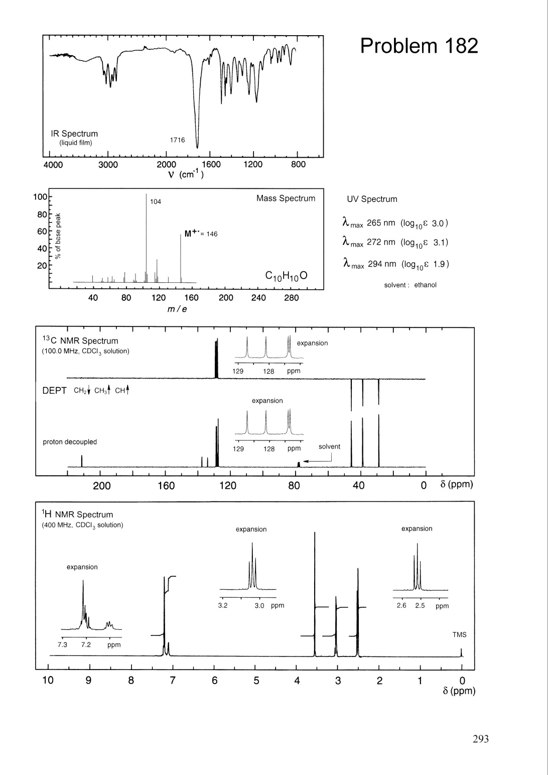 Solved Problem 182 Problem 183 294 | Chegg.com