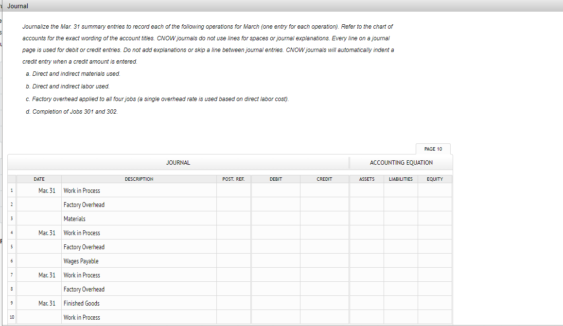 Solved roduction during the month are as follows, in summary | Chegg.com