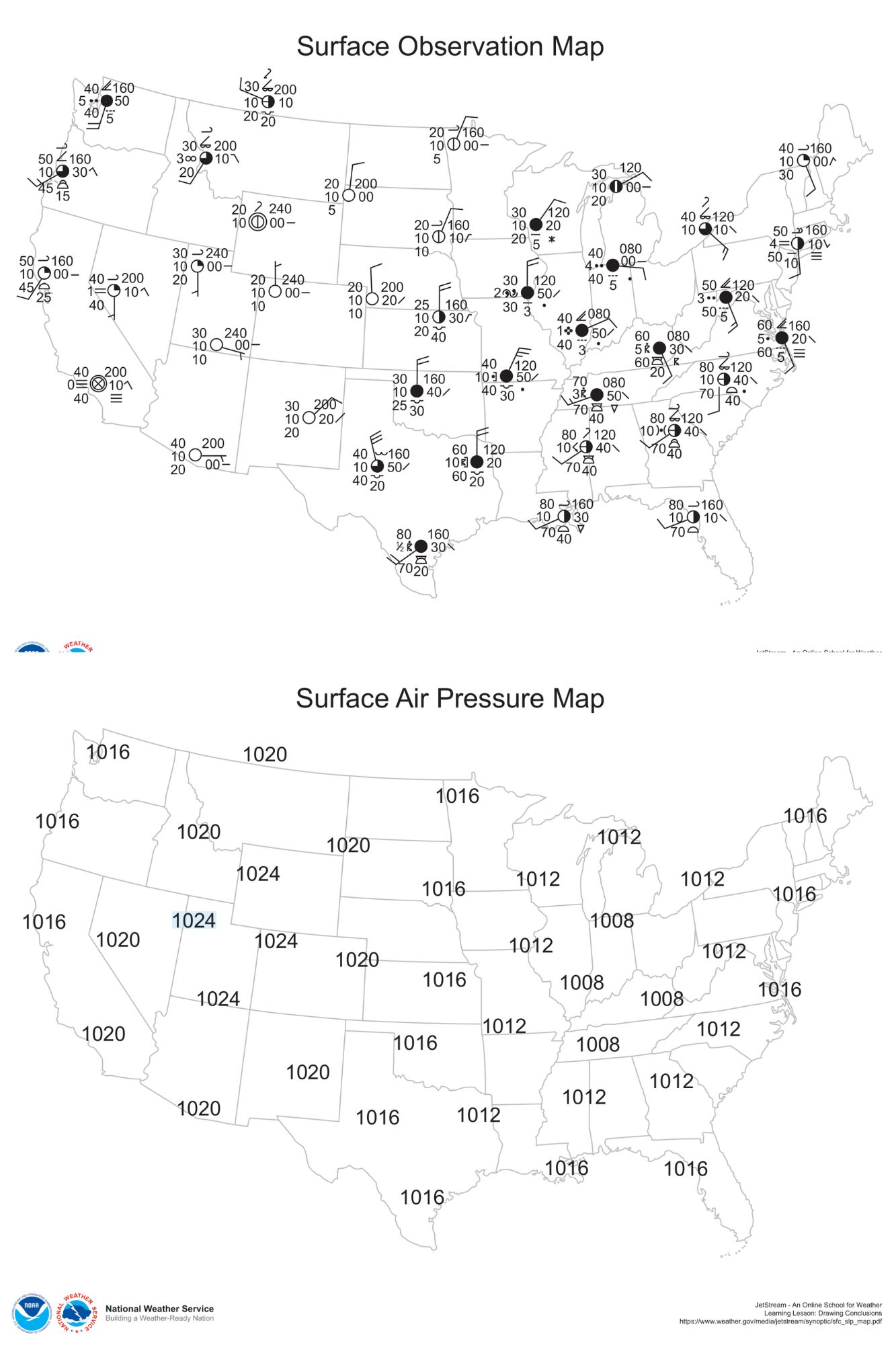 Solved Circle the center of low pressure circulation.Draw | Chegg.com