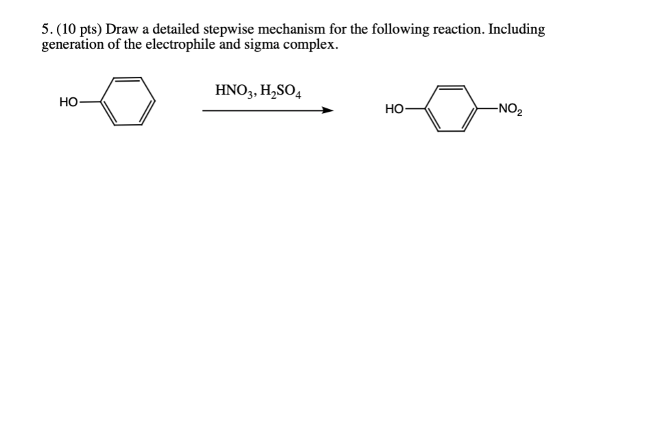 Solved Draw a detailed stepwise mechanism for the following | Chegg.com