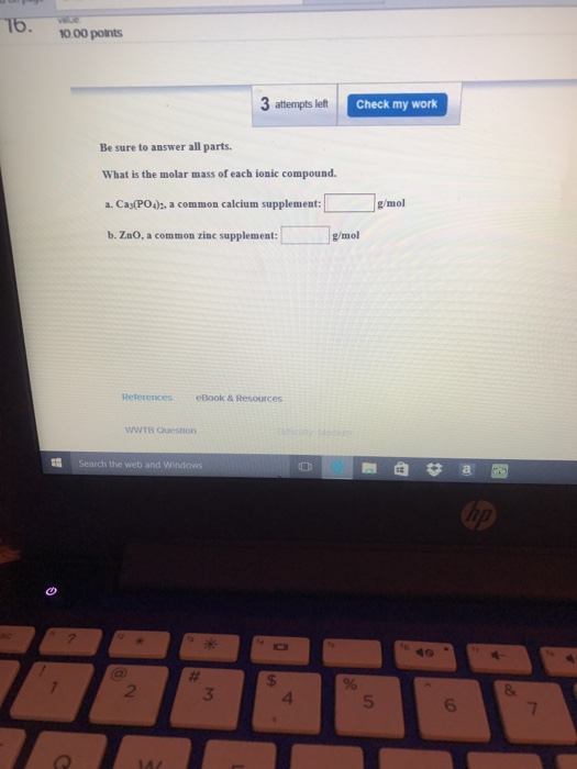 Solved 1000 points 3 attempts left Check my work Be sure to | Chegg.com