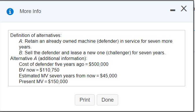 Solved Use the PW method to select the better of the | Chegg.com