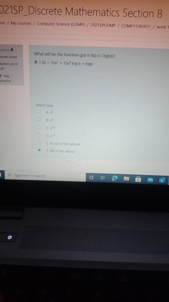 Solved The following question is of discrete math. Topic is | Chegg.com