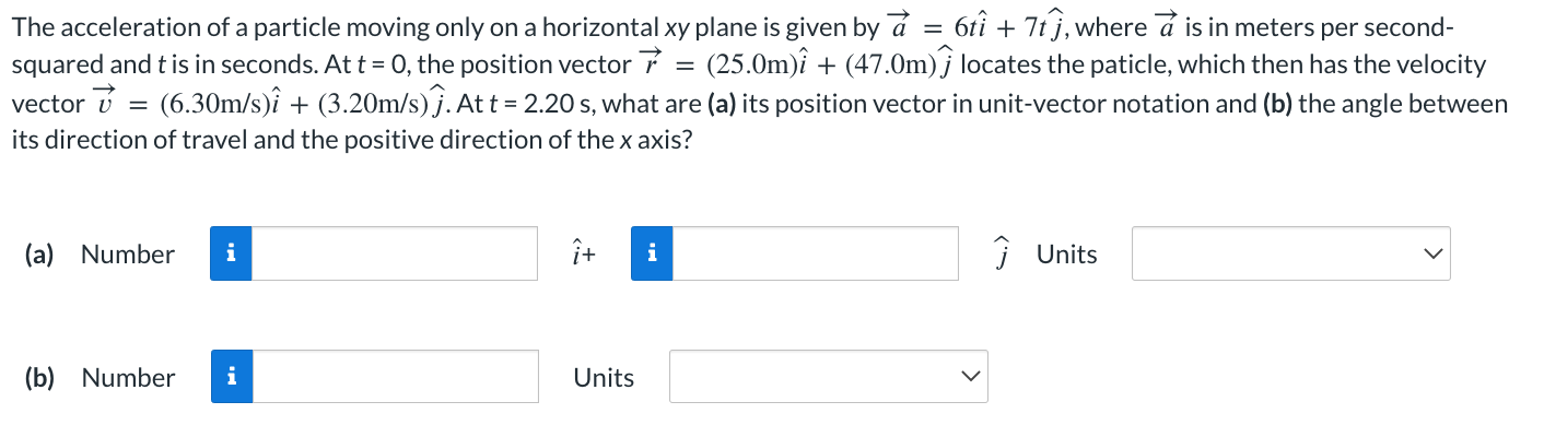 Solved The acceleration of a particle moving only on a | Chegg.com