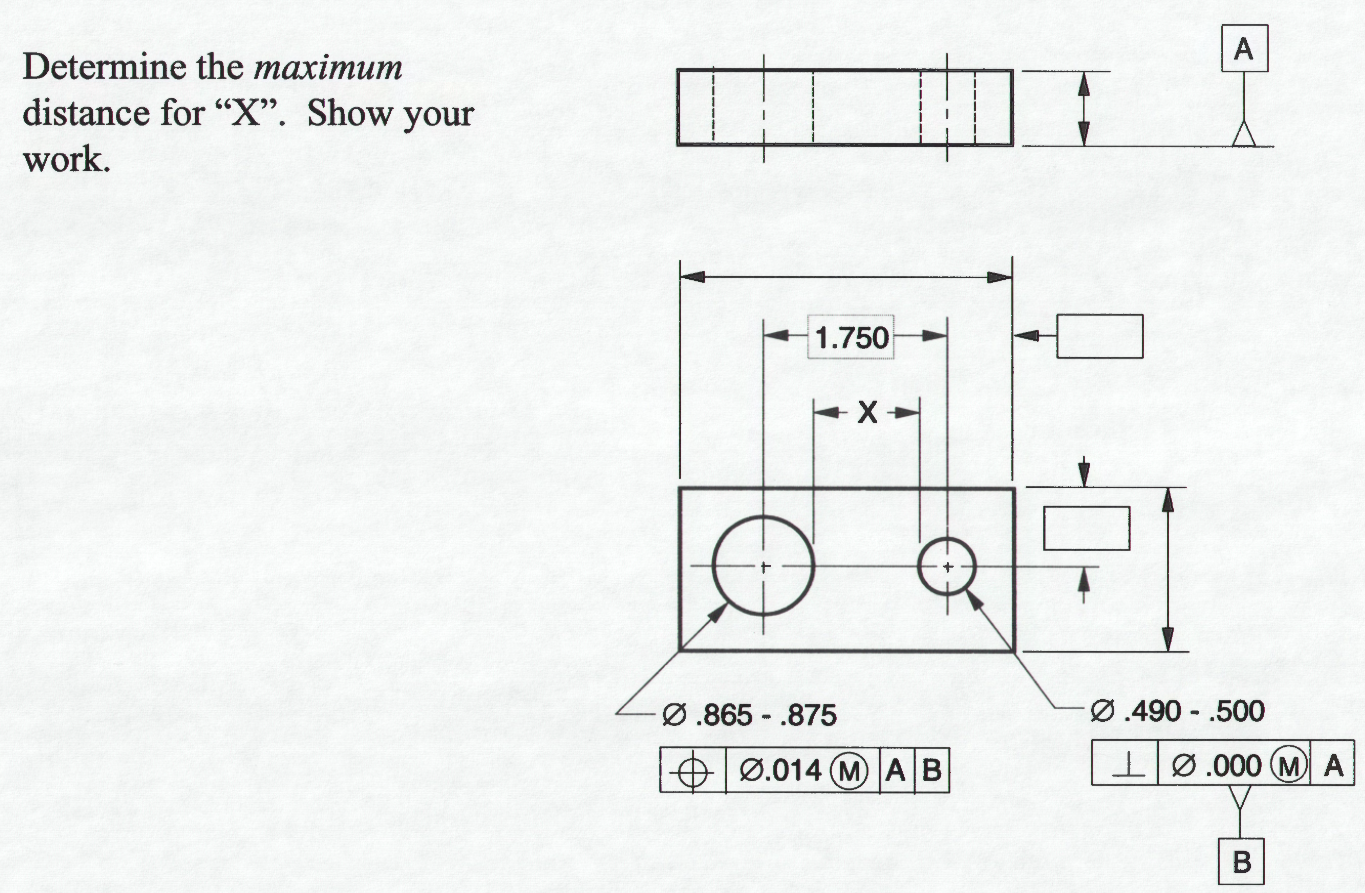 Solved Determine the maximum distance for "X". Show your | Chegg.com