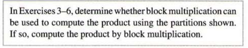 Solved In Exercises 3-6, determine whether block | Chegg.com