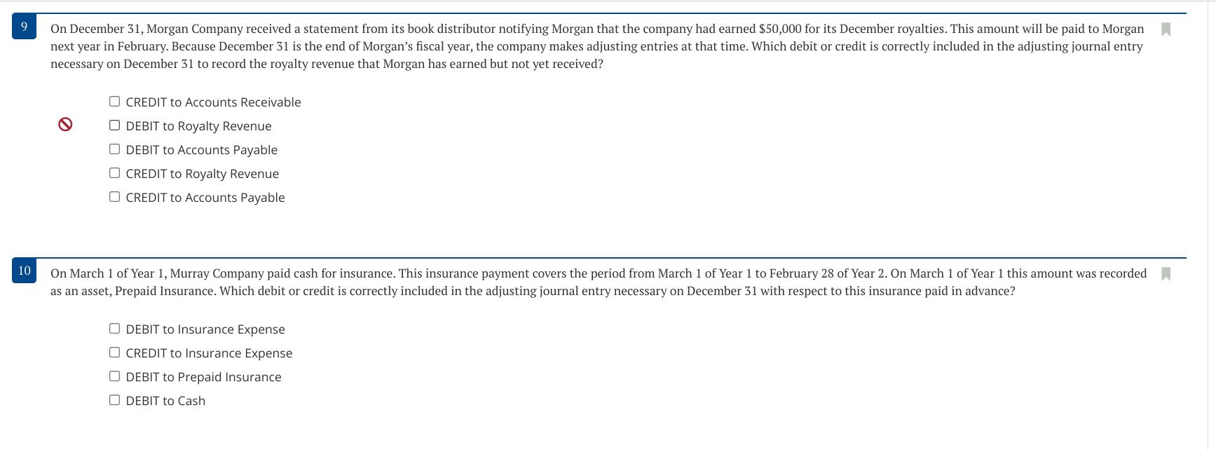Solved On December 31, Morgan Company received a statement | Chegg.com