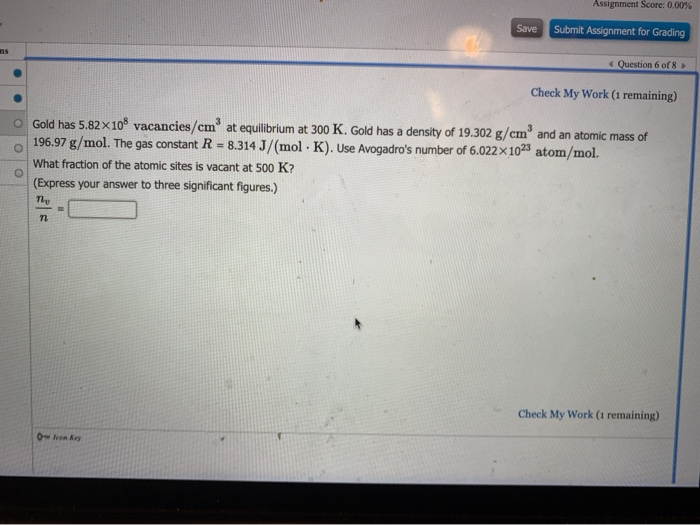 Solved Assignment Score: 0.00 % Save Submit Assignment for | Chegg.com