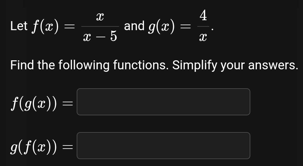 Solved The function h(x)=x−51 can be expressed in the form | Chegg.com